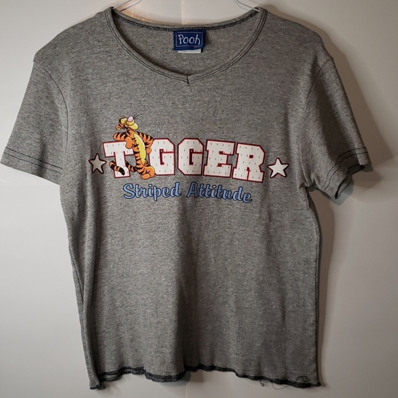 Disney | Tops | Vintage Tigger Babygirl Style Shirt Made In Usa Pooh ...